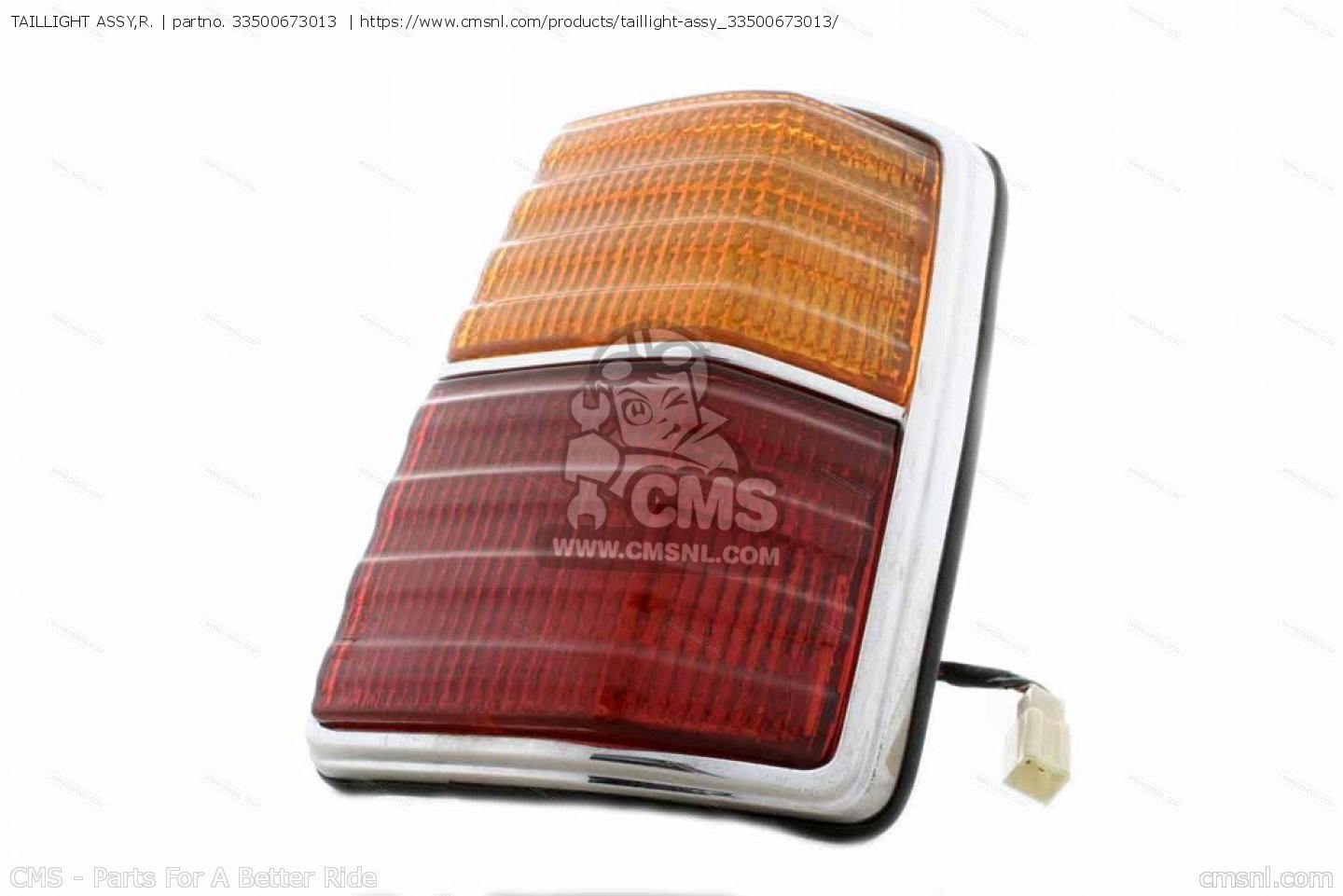 33500673013: Taillight Assy,r. Honda - buy the 33500-673-013 at CMSNL