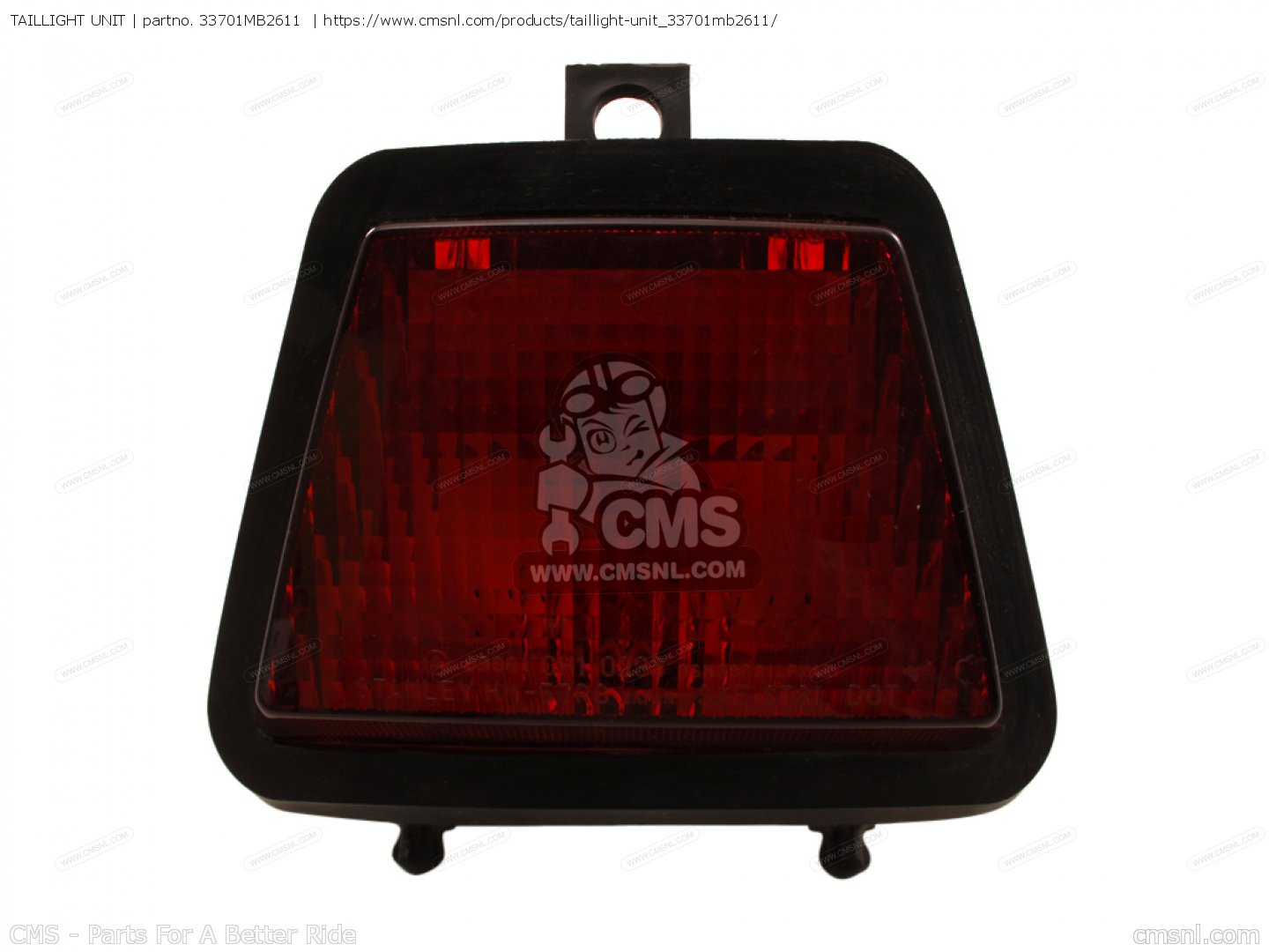 33701MB2611: Taillight Unit Honda - buy the 33701-MB2-611 at CMSNL