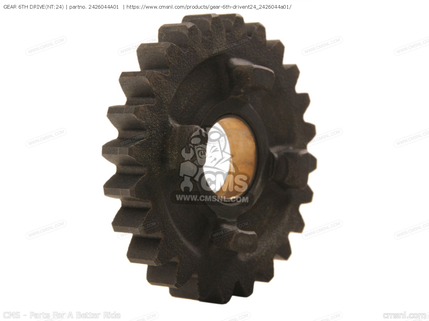 2426044A01: Tandwiel 6TH Aandrijving NT:24 Suzuki - koop de 24260-44A01 bij CMSNL