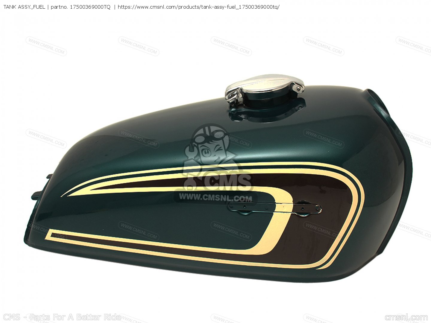 17500369000TQ: Tank Assy.,fuel Honda - buy the 17500-369-000TQ at CMSNL