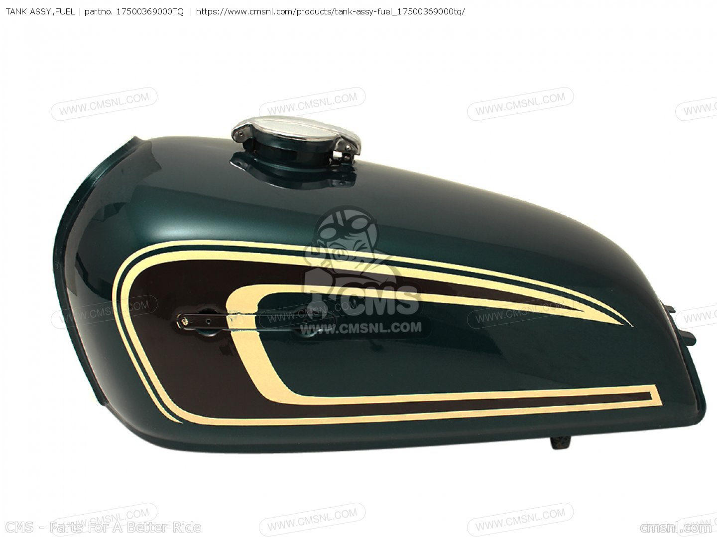 17500369000TQ: Tank Assy.,fuel Honda - buy the 17500-369-000TQ at CMSNL