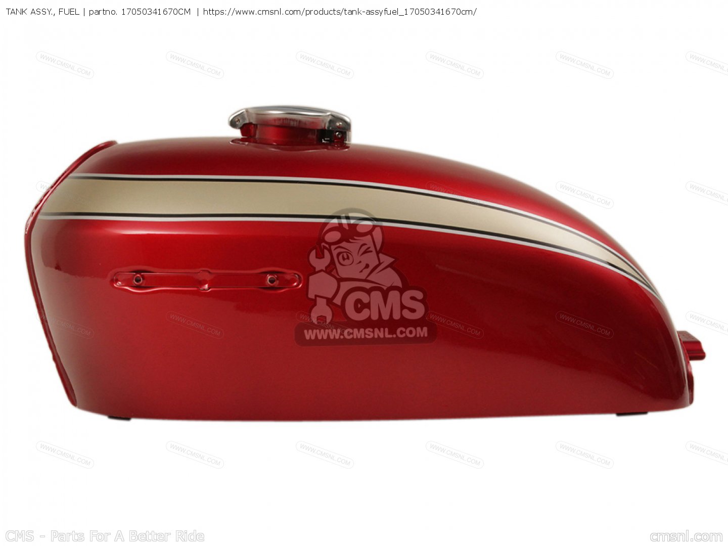 17050341670CM: Tank Assy., Fuel Honda - buy the 17050-341-670CM at CMSNL