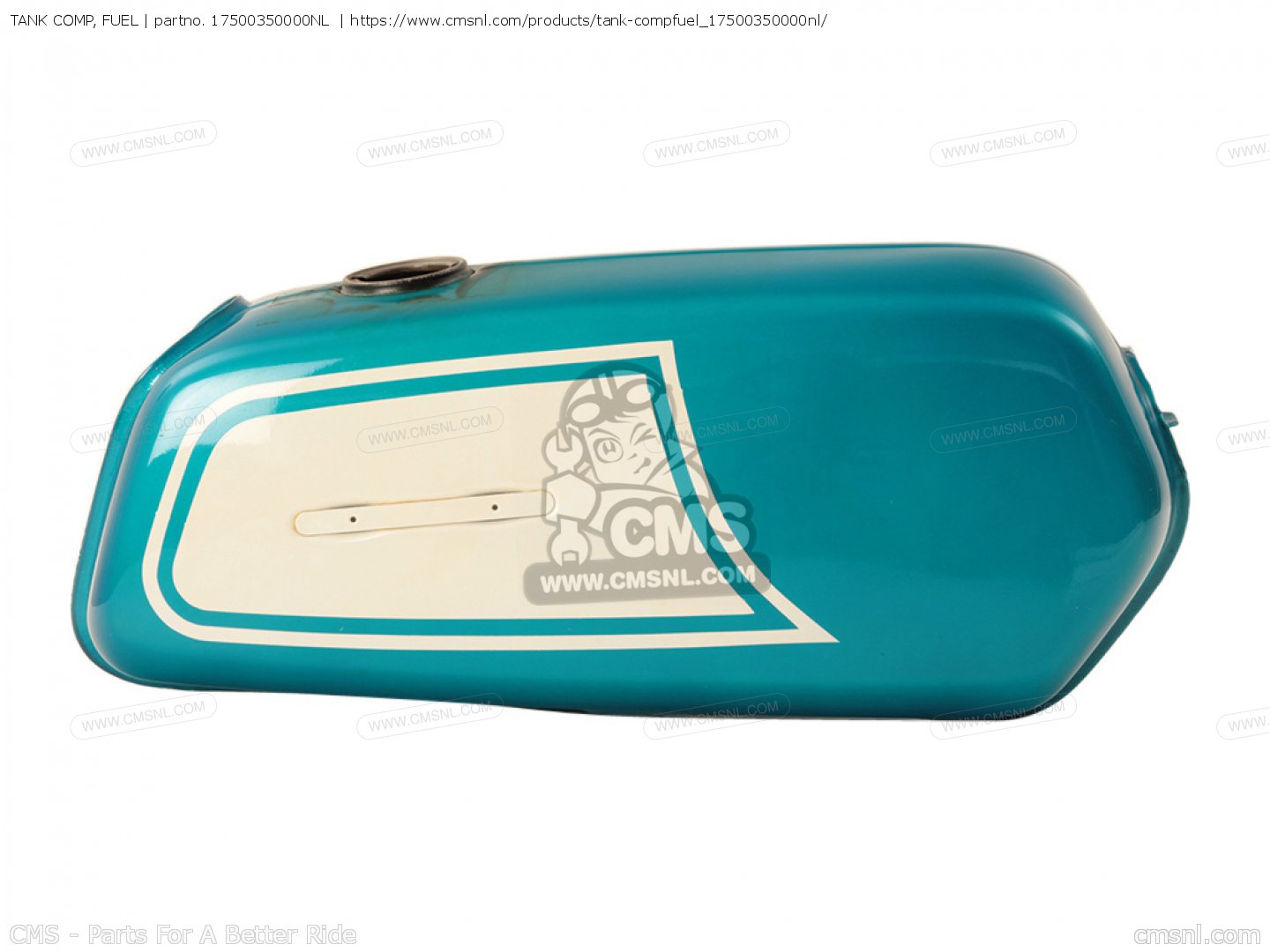 17500350000NL: TANK COMP, FUEL Honda - buy the 17500-350-000NL at CMSNL