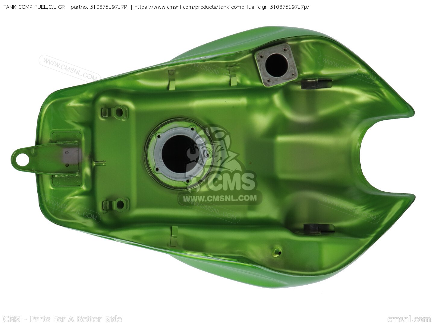 51087519717P: Tank-comp-fuel,c.l.gr Kawasaki - buy the 51087-5197-17P ...