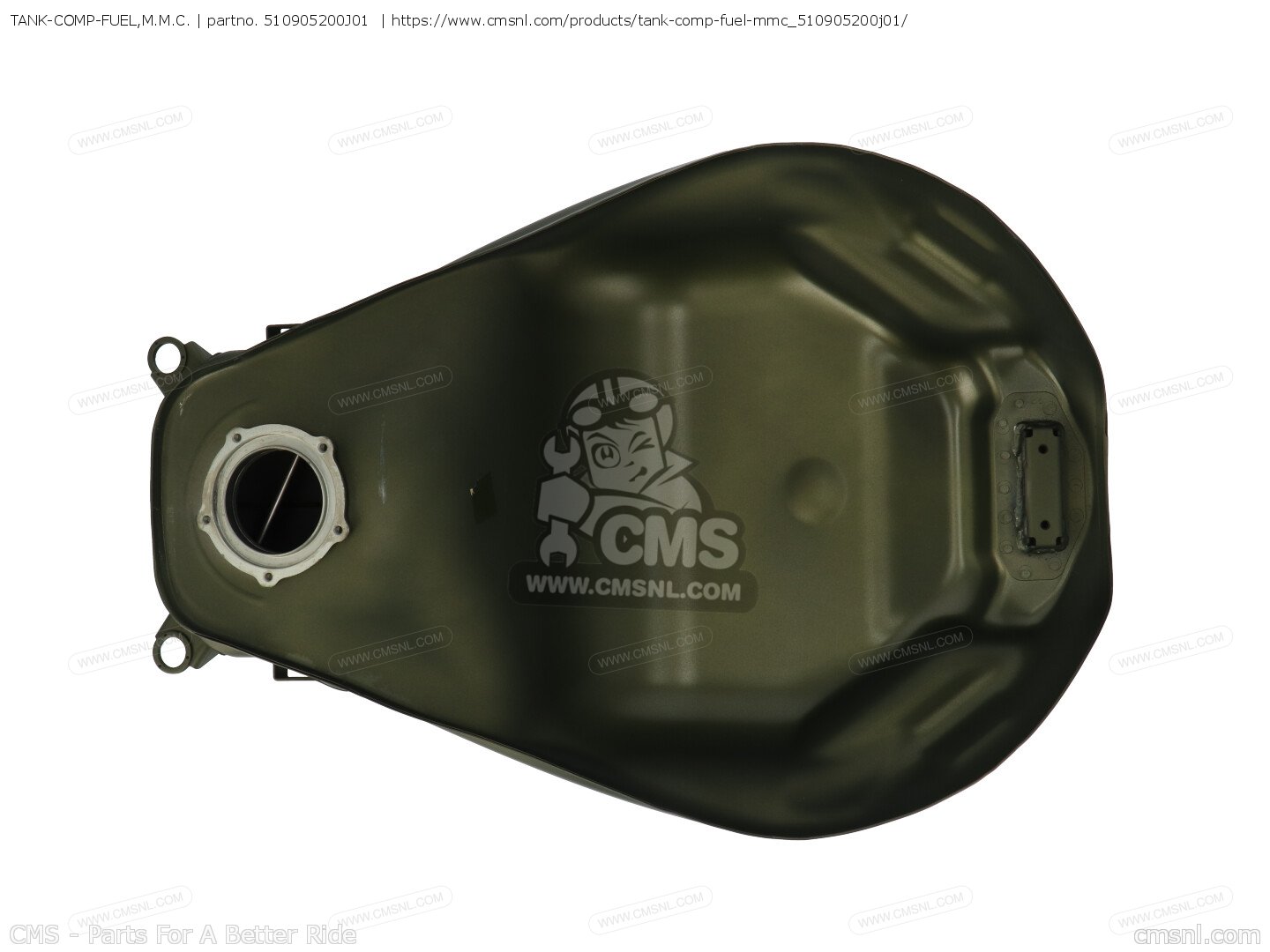 510905200J01: Tank-comp-fuel,m.m.c. Kawasaki - buy the 51090-5200-J01 ...