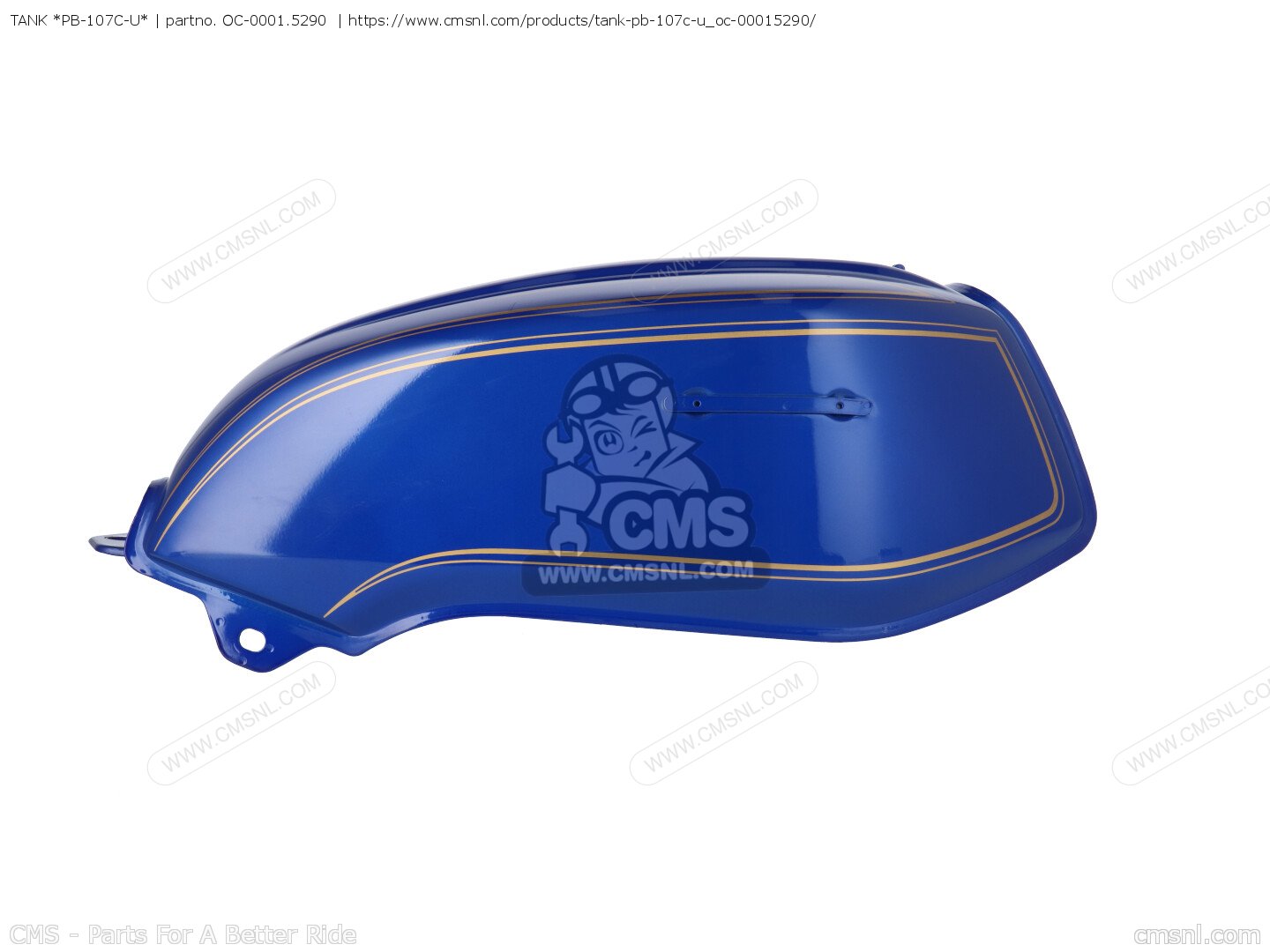 OC-0001.5290: Tank *pb-107c-u* Honda , an alternative for 17540-425 ...