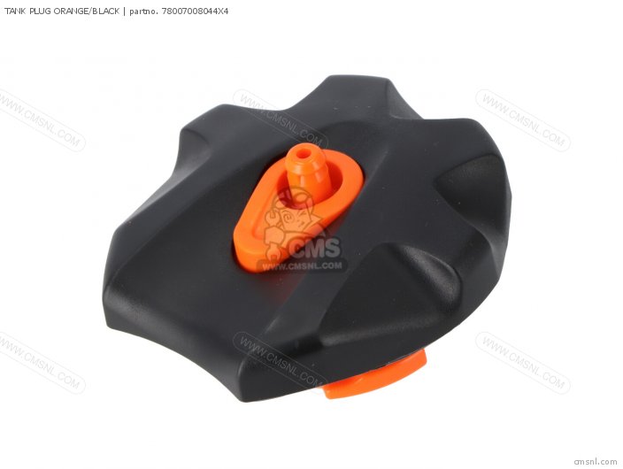 TANK PLUG ORANGE/BLACK for 125 SX Europe 2012 - order at CMSNL