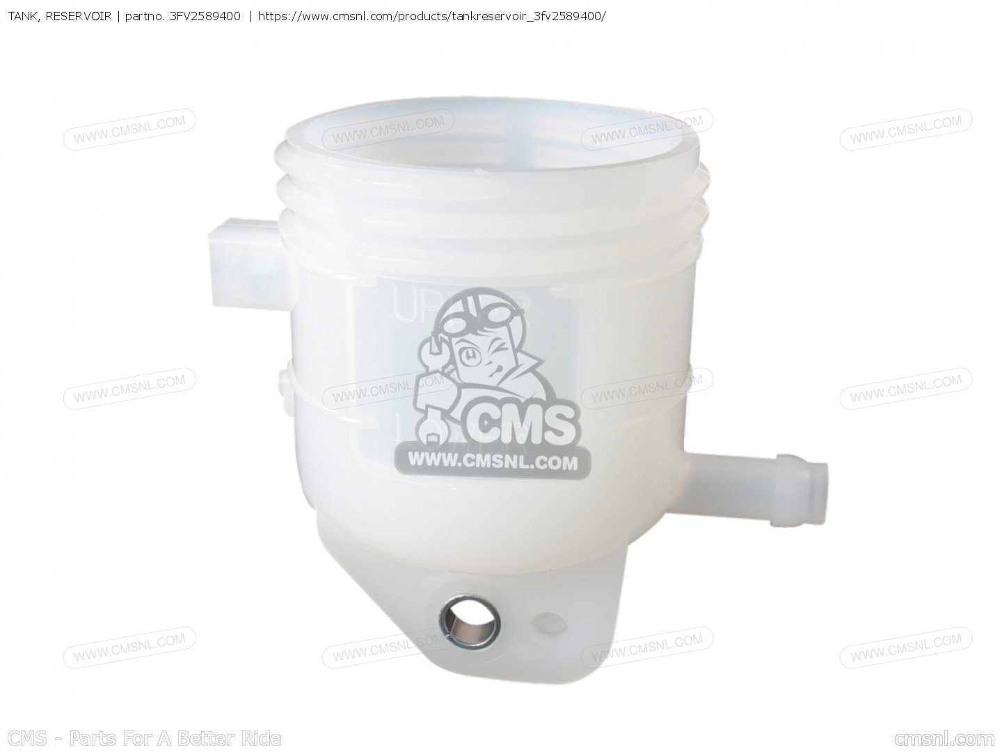 3FV2589400: TANK, RESERVOIR Yamaha - buy the 3FV-25894-00-00 at CMSNL
