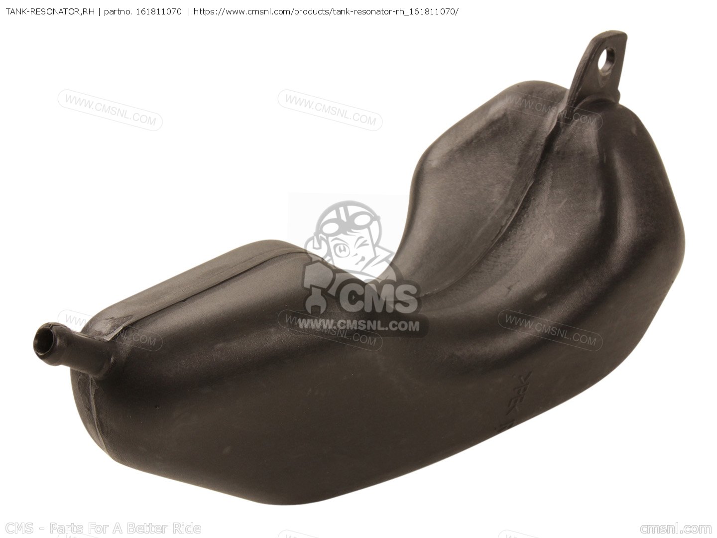 161811070: Tank-resonator,rh Kawasaki - buy the 16181-1070 at CMSNL