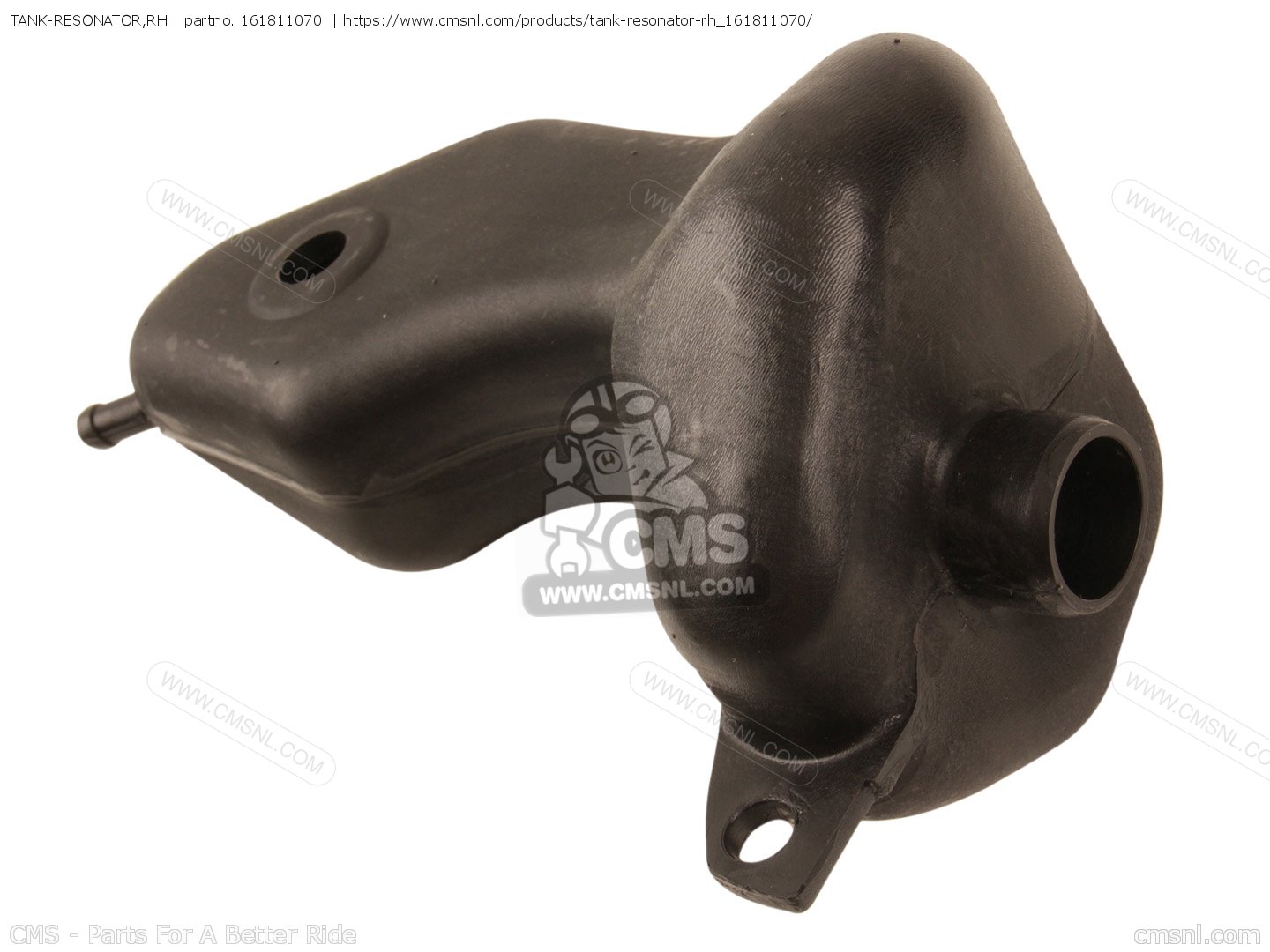 161811070: Tank-resonator,rh Kawasaki - buy the 16181-1070 at CMSNL