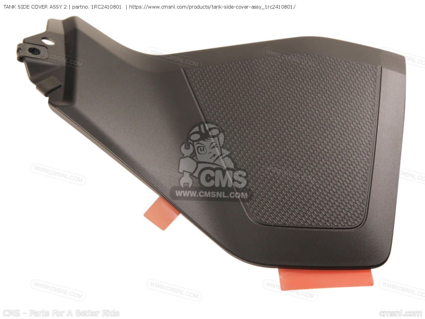 TANK SIDE COVER ASSY 2 for MTN850-A MT-09 ABS 2018 BS29 EUROPE 1TBS2 ...