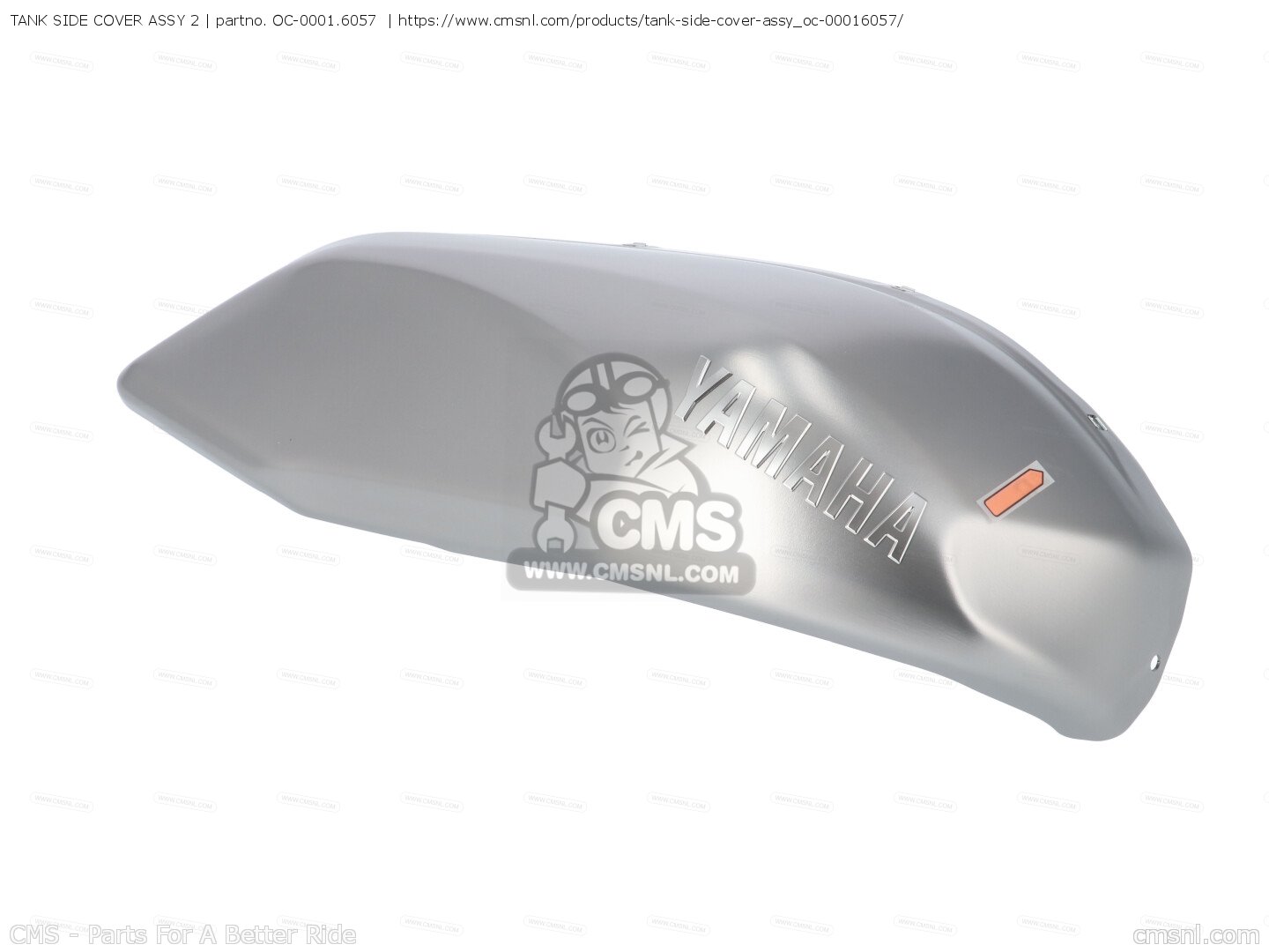 OC-0001.6057: Tank Side Cover Assy 2 Yamaha , an alternative for B34 ...