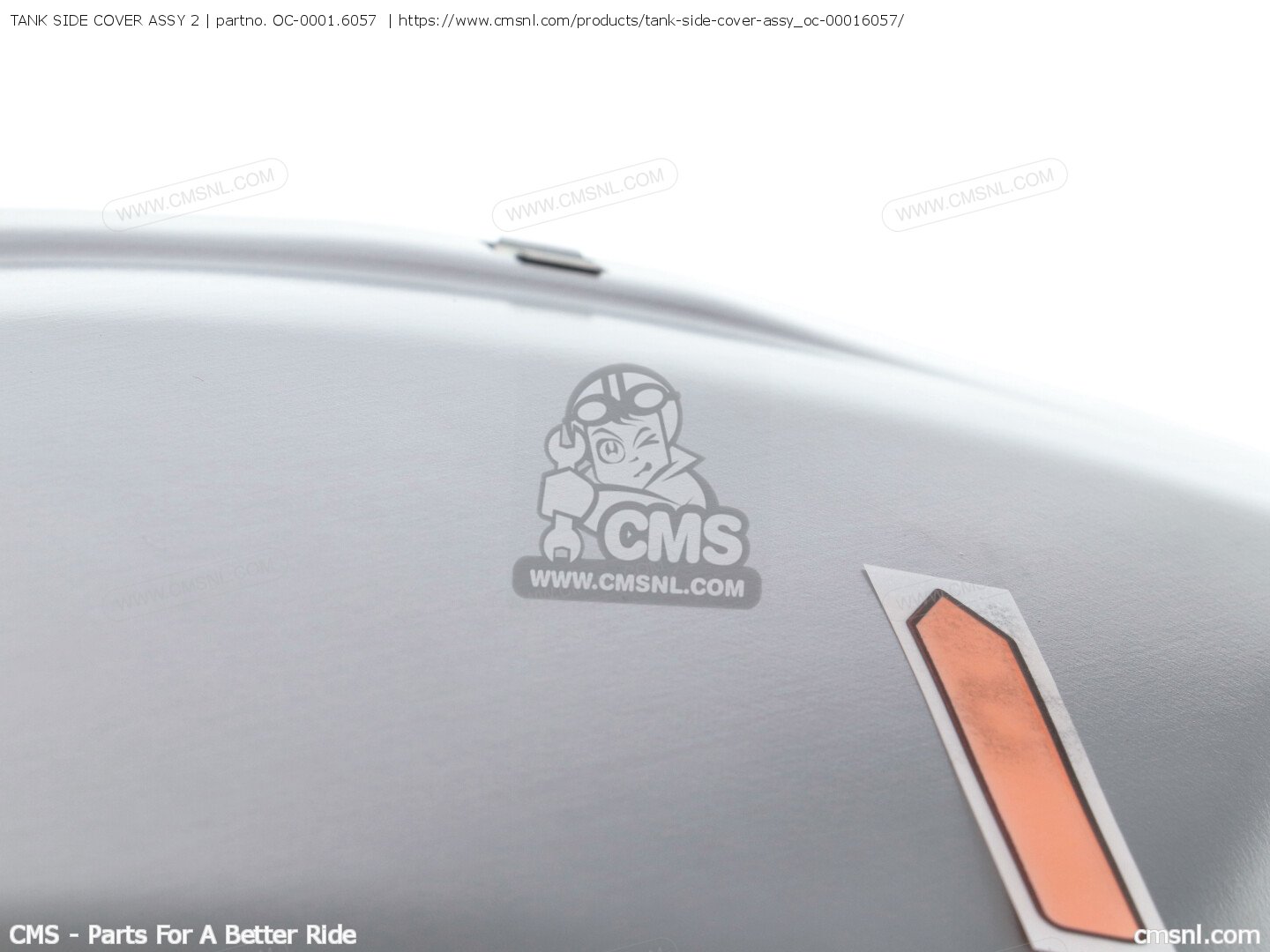 OC-0001.6057: Tank Side Cover Assy 2 Yamaha , an alternative for B34 ...