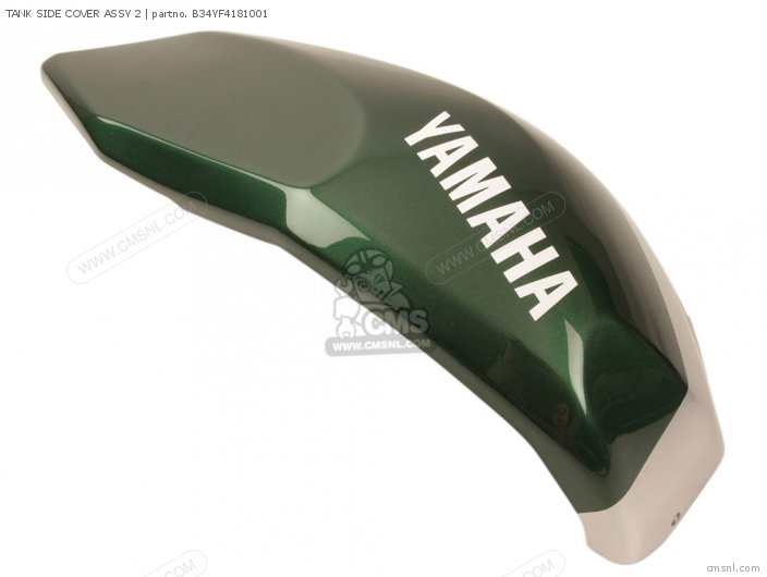 B34YF4181001: TANK SIDE COVER ASSY 2 Yamaha - buy the B34-YF418-10-01 ...