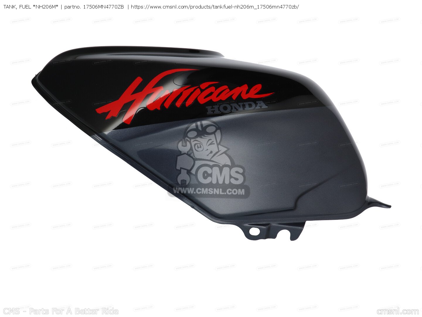 17506MN4770ZB: Tank, Fuel *nh206m* Honda - buy the 17506-MN4-770ZB at CMSNL