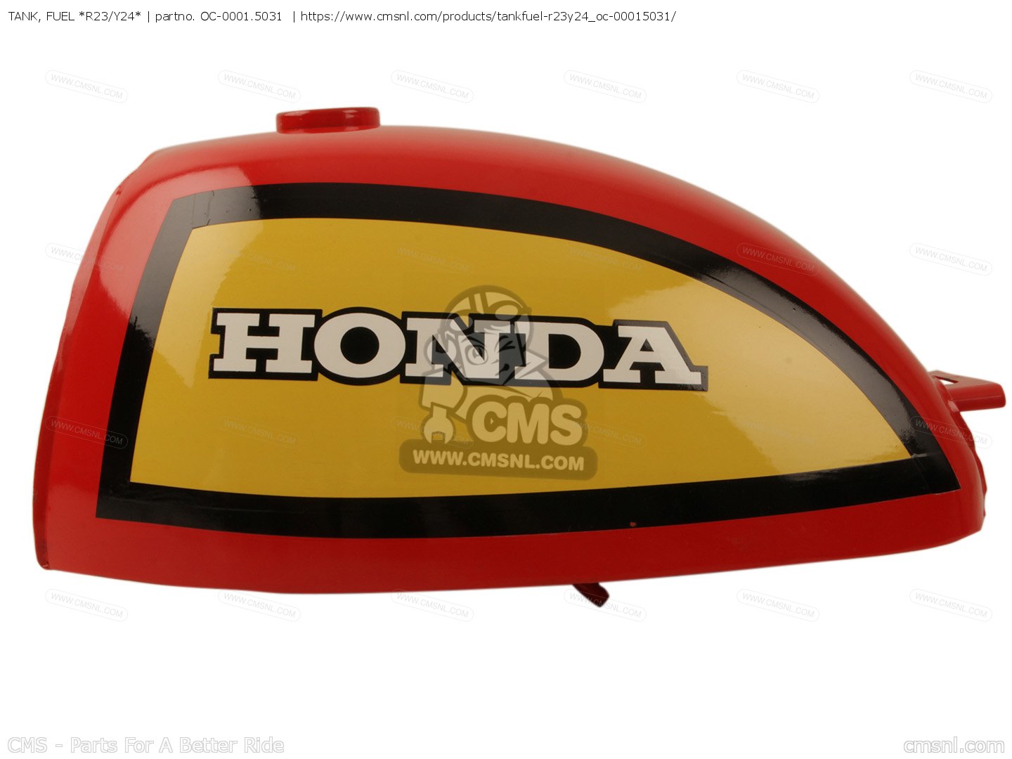 OC-0001.5031: Tank, Fuel *r23/y24* Honda , an alternative for 17500-918 ...