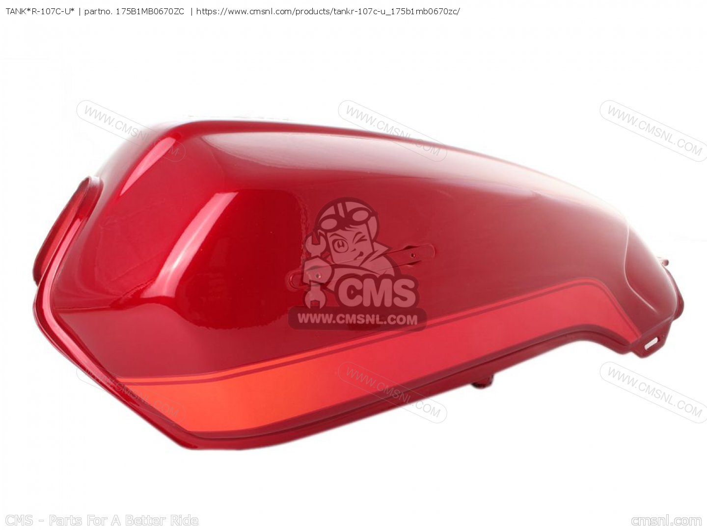 175B1MB0670ZC: Tank*r-107c-u* Honda - buy the 175B1-MB0-670ZC at CMSNL