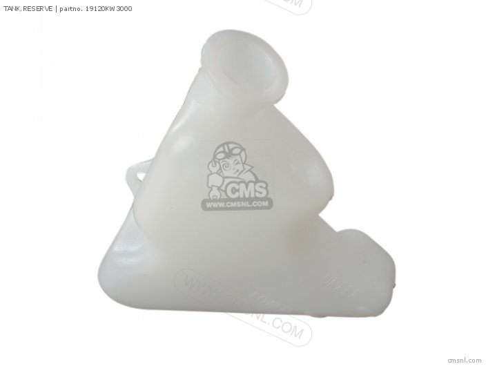 19120KW3000: TANK,RESERVE Honda - buy the 19120-KW3-000 at CMSNL