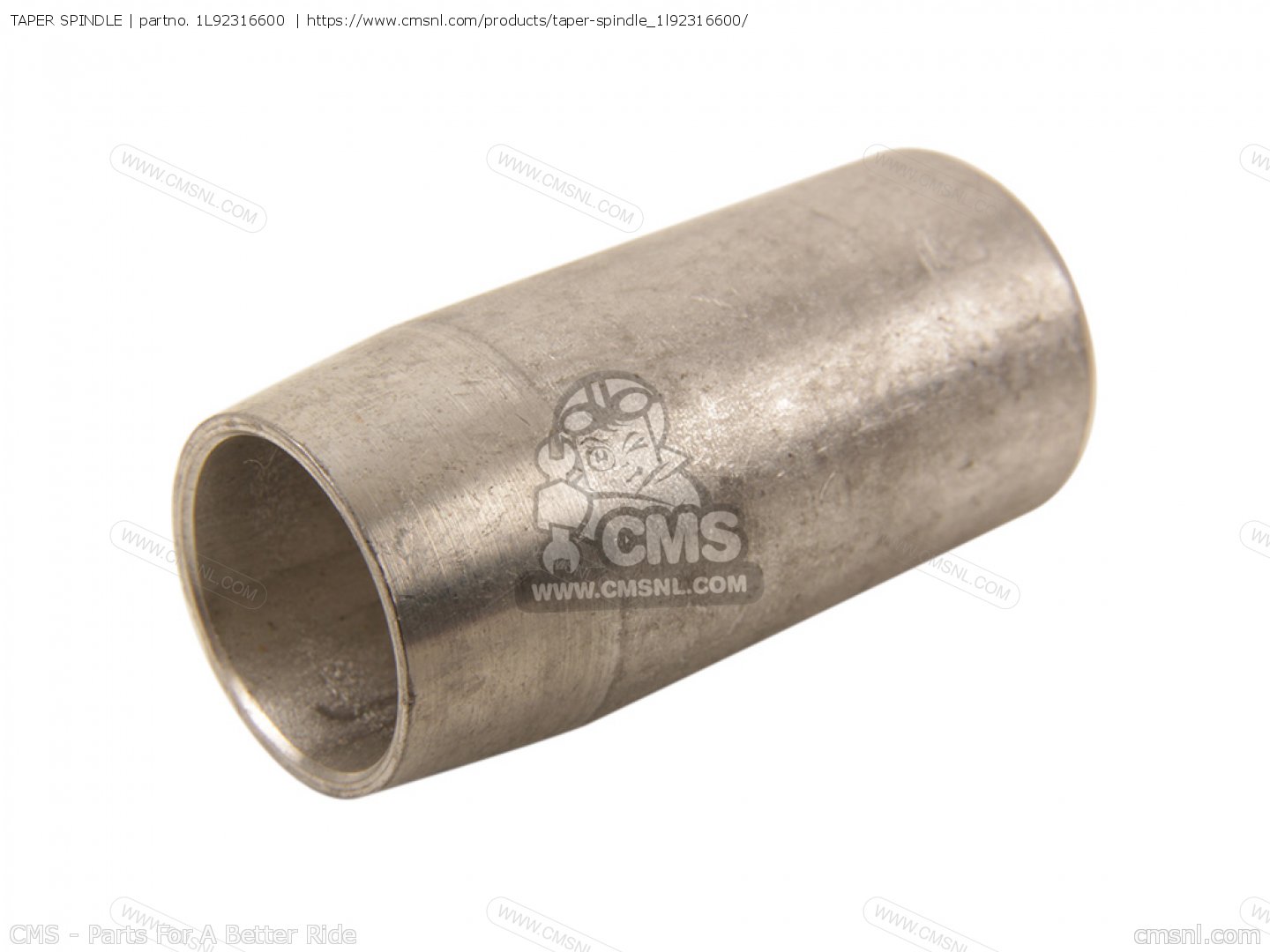 1L92316600: TAPER SPINDLE Yamaha - buy the 1L9-23166-00-00 at CMSNL