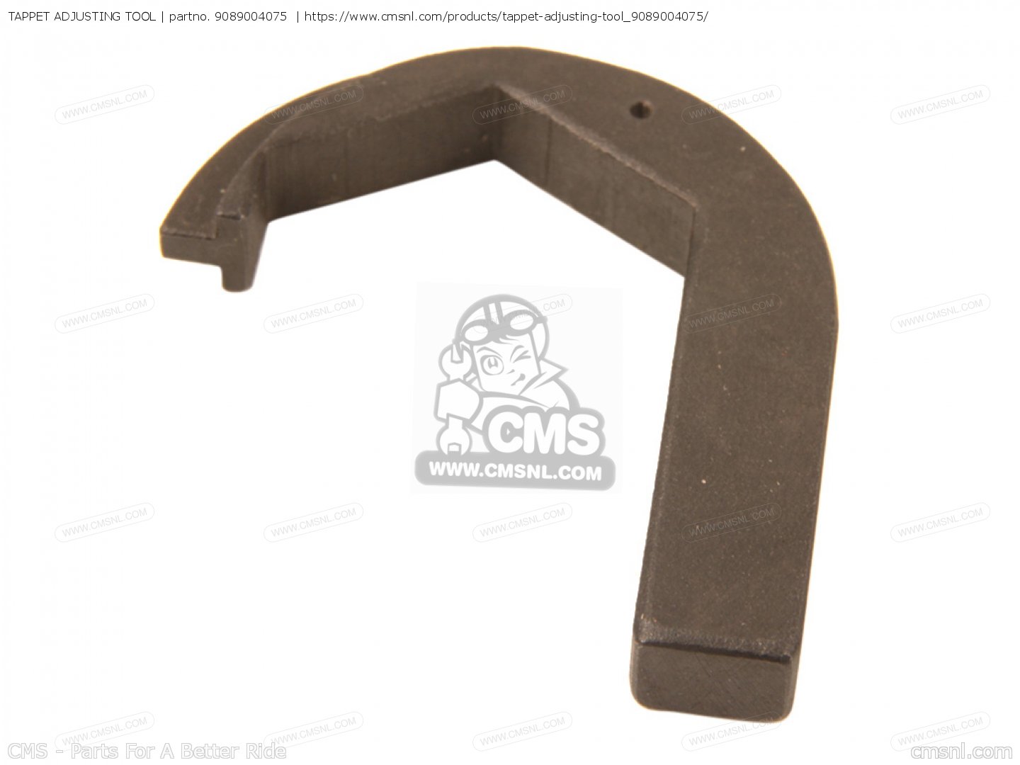 9089004075: TAPPET ADJUSTING TOOL Yamaha - buy the 90890-04075-00 at CMSNL