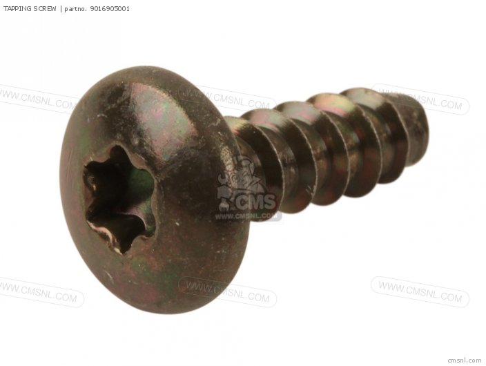9016905001: TAPPING SCREW Yamaha - buy the 90169-05001-00 at CMSNL