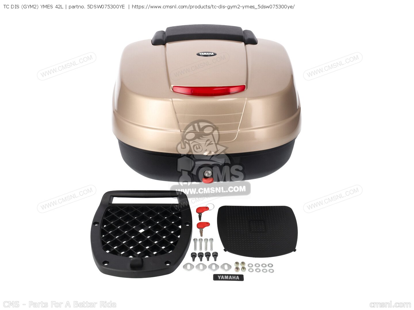 5DSW075300YE: TC DIS (GYM2) YMES 42L Yamaha - buy the 5DS-W0753-00-YE ...