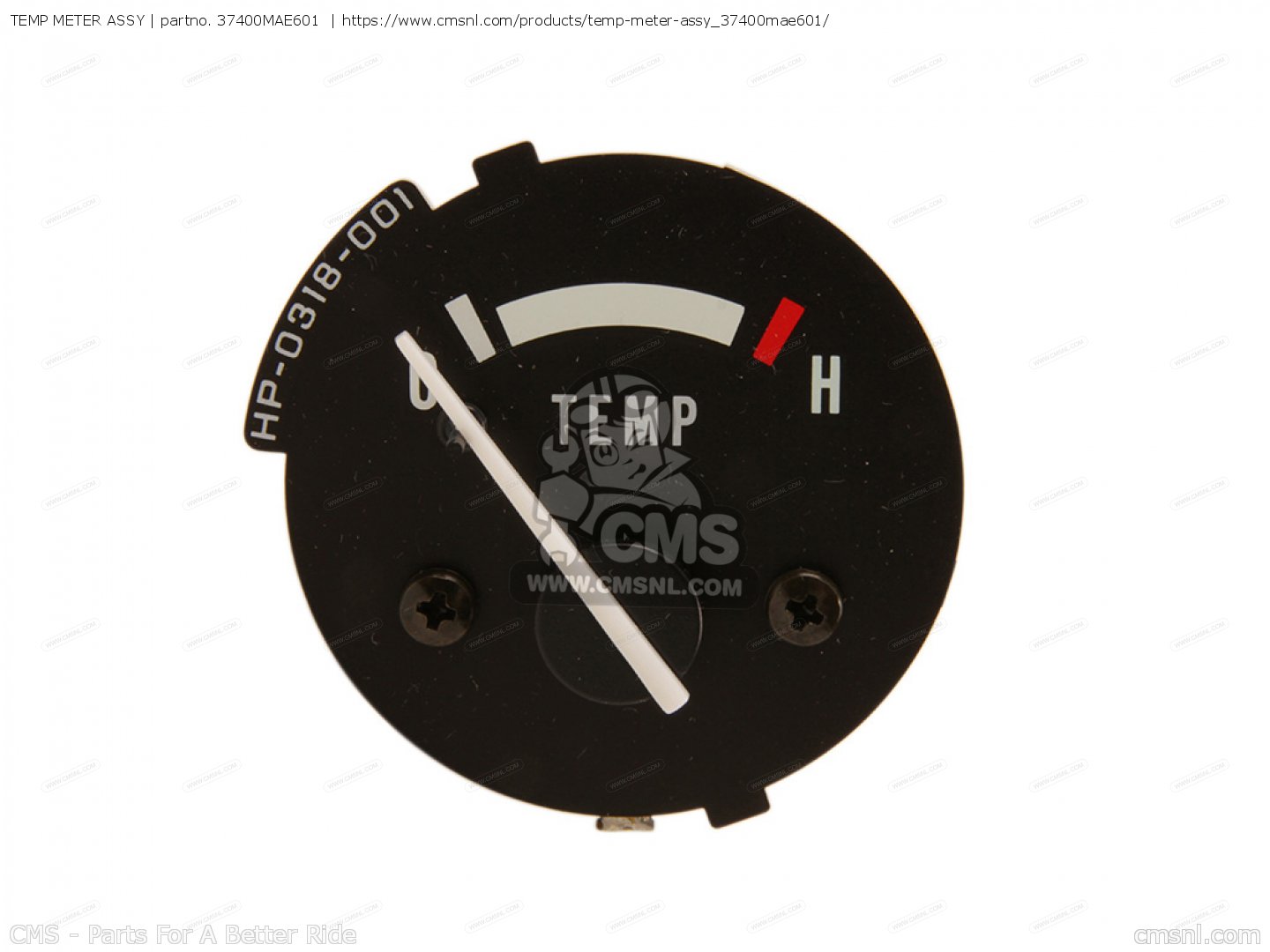 37400MAE601: TEMP METER ASSY Honda - buy the 37400-MAE-601 at CMSNL