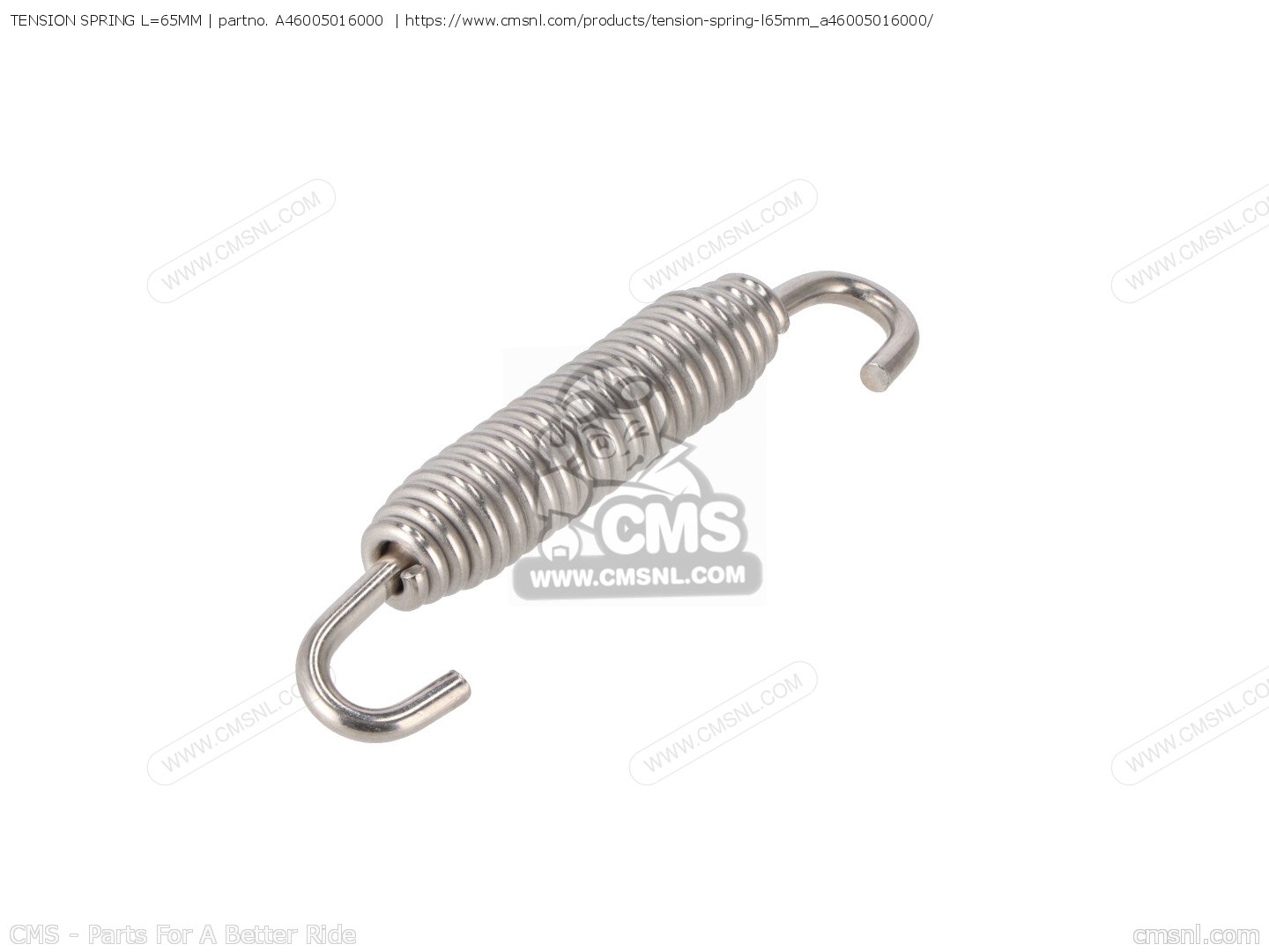 A46005016000: TENSION SPRING L=65MM KTM - buy the A46005016000 at CMSNL