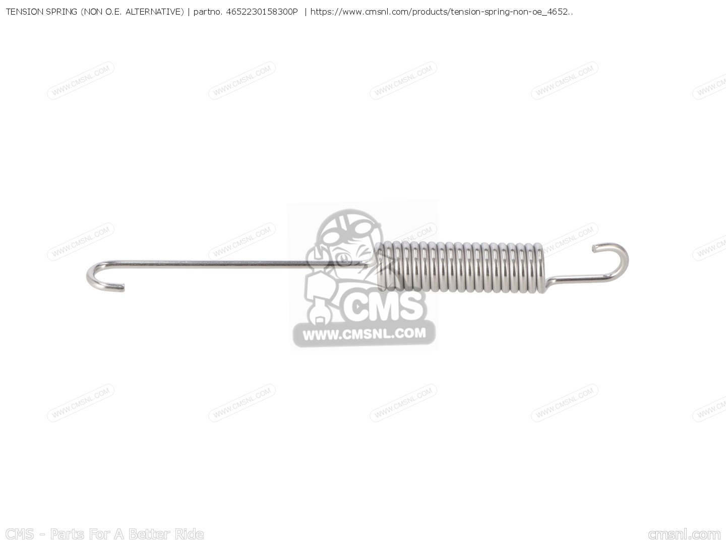 4652230158300P: TENSION SPRING (NON O.E. ALTERNATIVE) Alternative parts ...