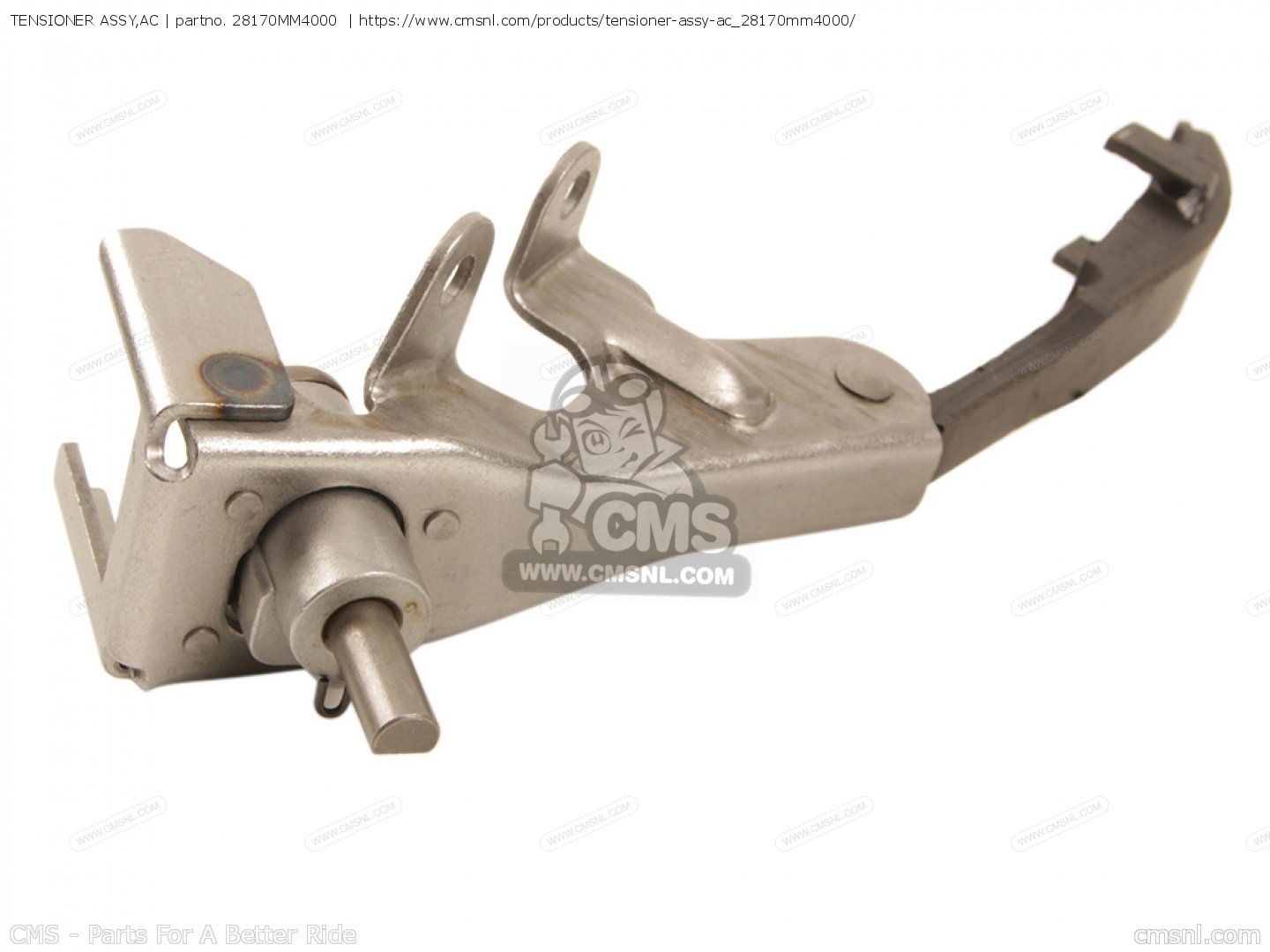 28170MM4000: TENSIONER ASSY,AC Honda - buy the 28170-MM4-000 at CMSNL