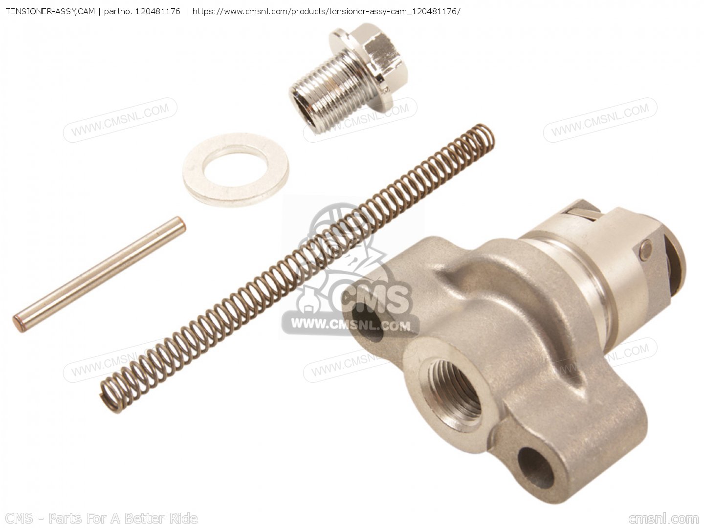 120481176: Tensioner-assy,cam Kawasaki - buy the 12048-1176 at CMSNL