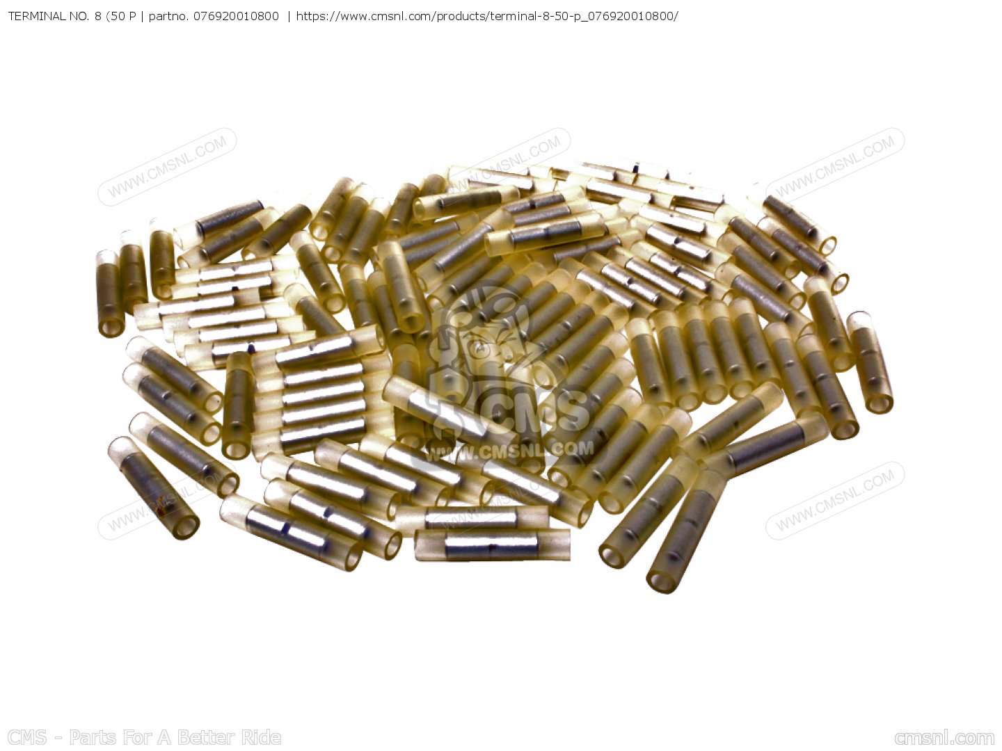 076920010800: Terminal No. 8 (1 = Honda - buy the 07692-0010800 at CMSNL