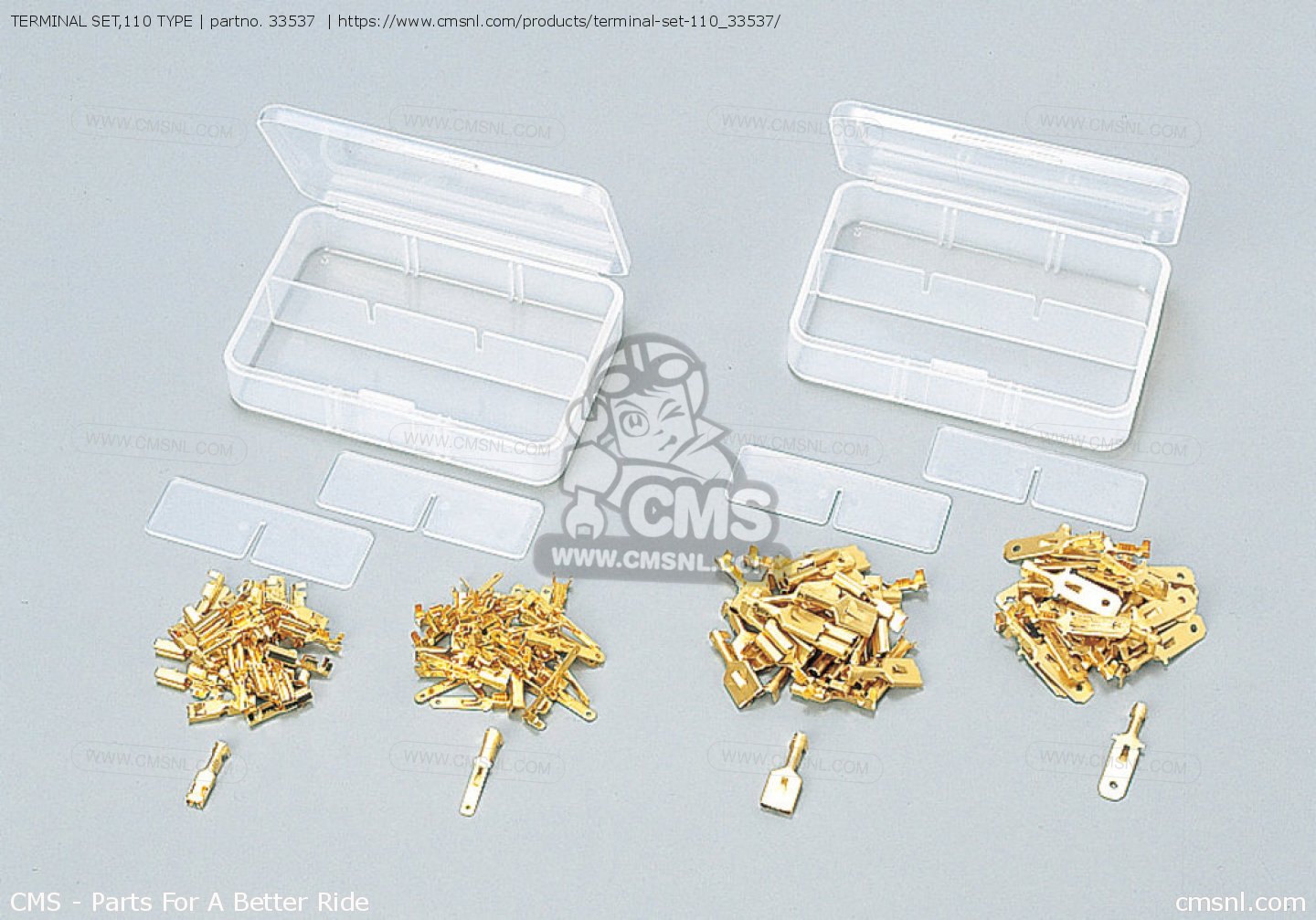 TERMINAL SET,110 TYPE for Electrical maintenance parts - order at CMSNL