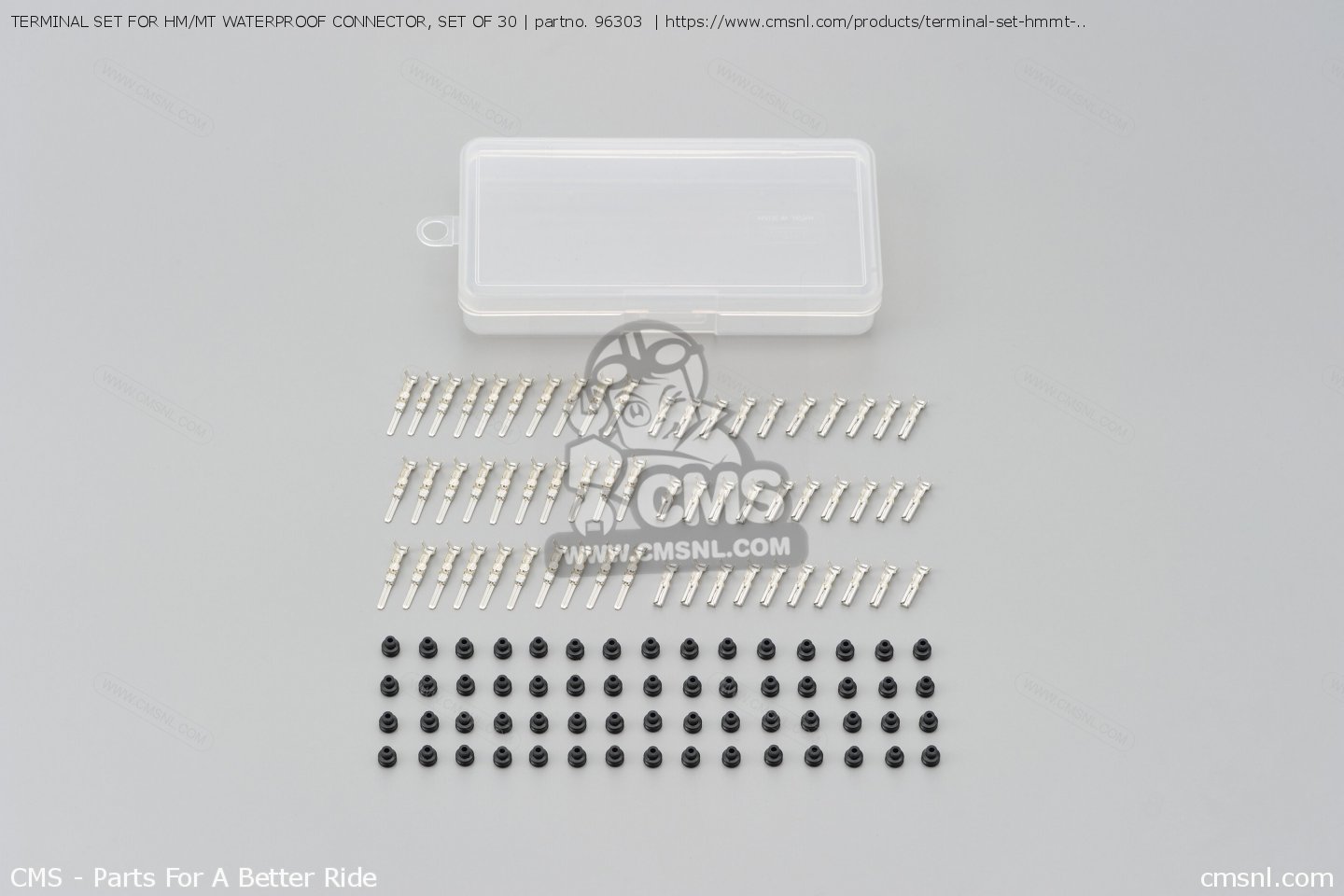 96303: TERMINAL SET FOR HM/MT WATERPROOF CONNECTOR, SET OF 30 Daytona ...