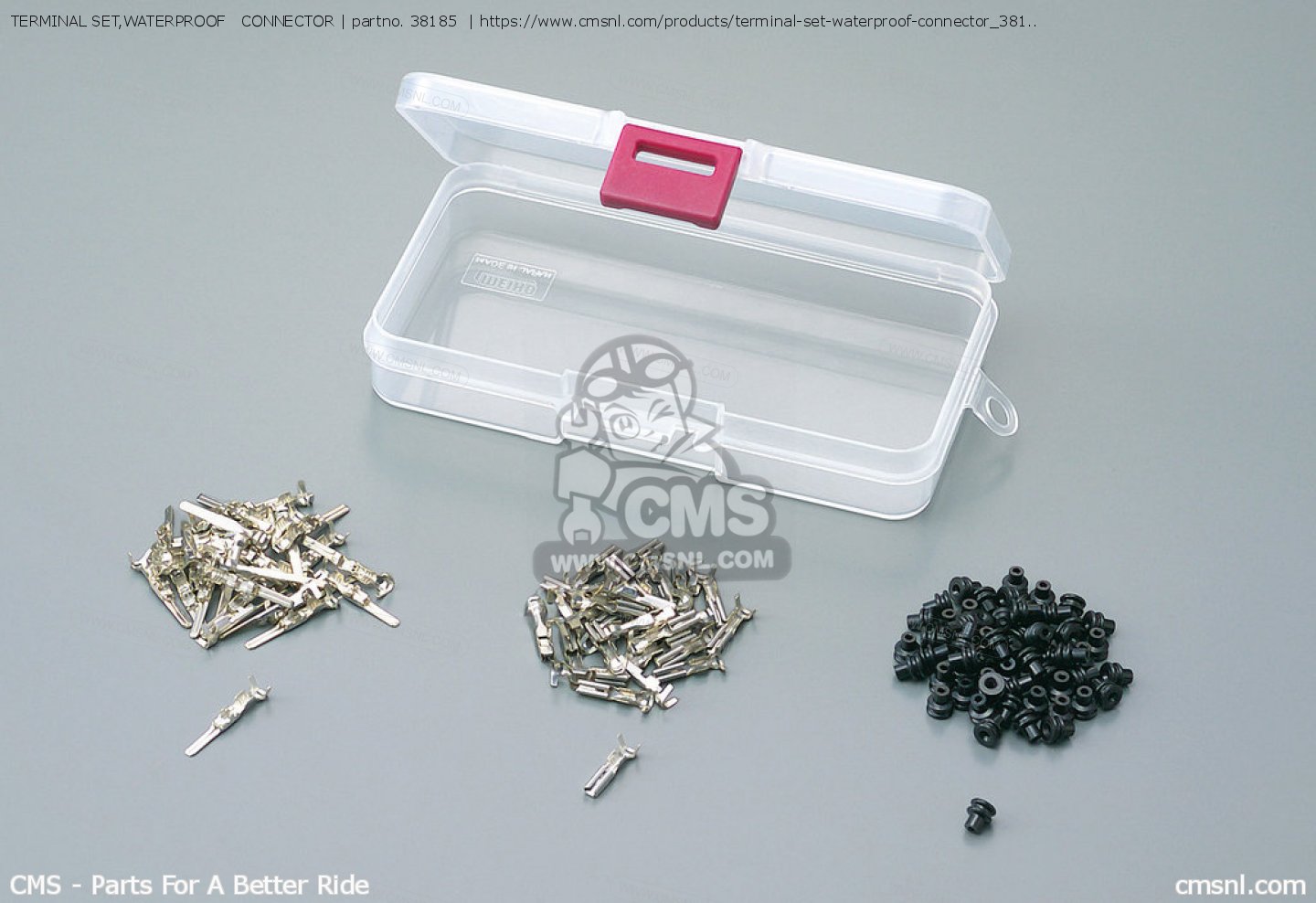 38185: TERMINAL SET,WATERPROOF CONNECTOR Daytona - buy the 38185 at CMSNL