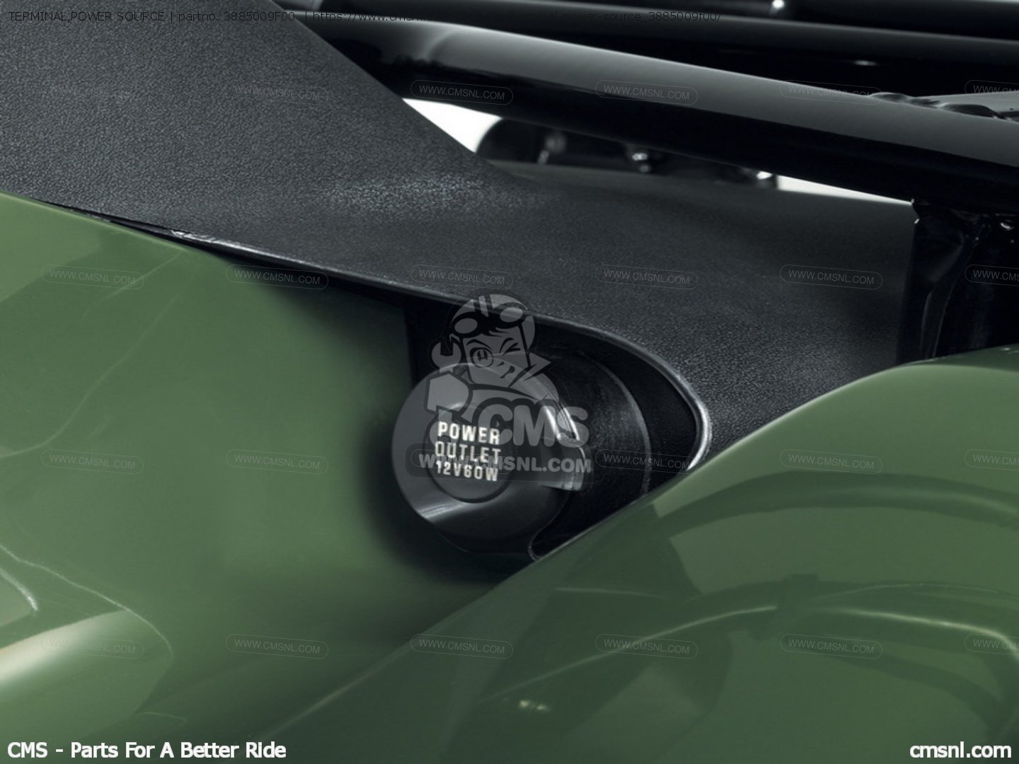 TERMINAL,POWER SOURCE for LT-F400 EIGER 2WD 2002 (K2) USA (E03) LTF400 ...