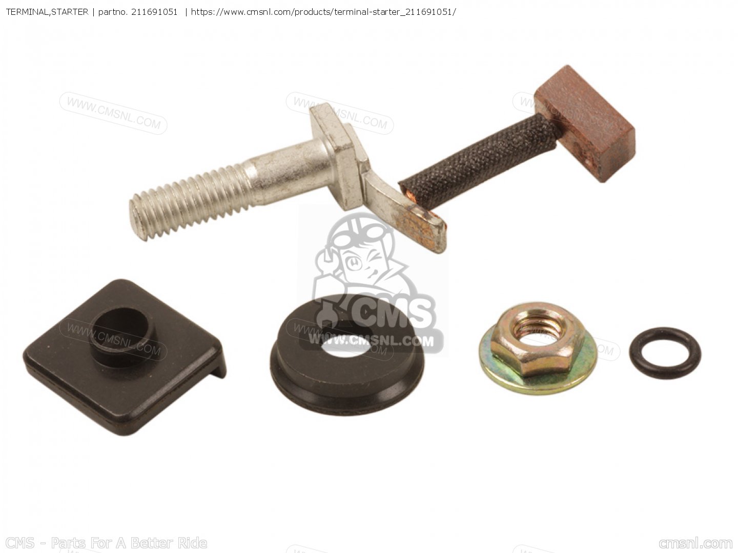 TERMINAL,STARTER for ZX900A7 GPZ900R 1990 EUROPE UK FG NR SD SP - order ...