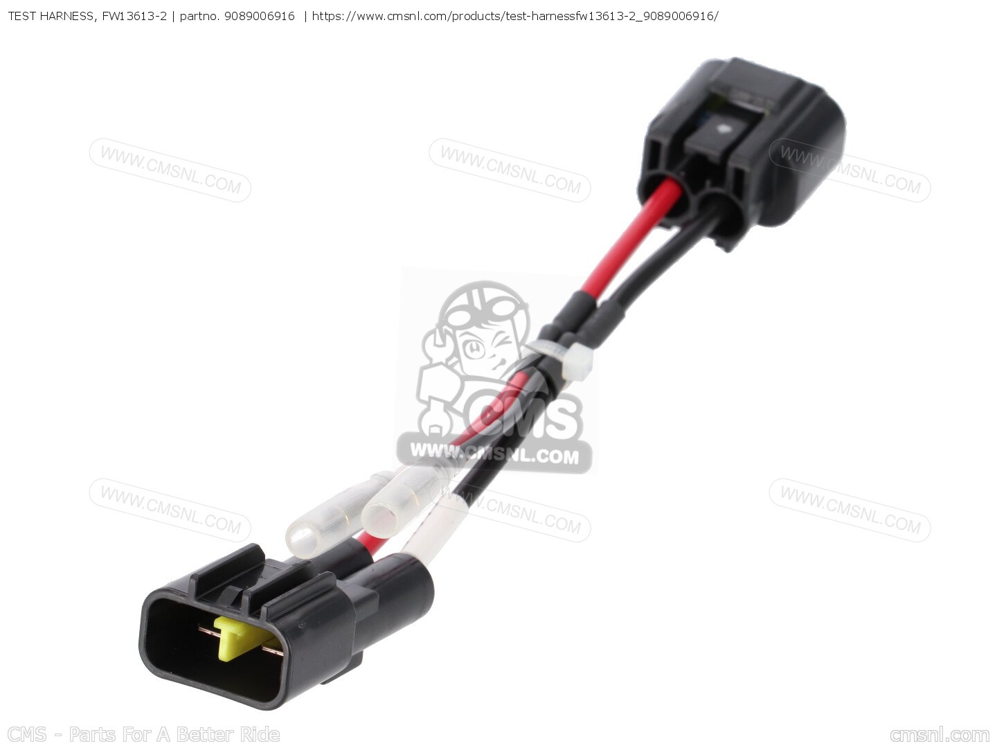 9089006916: TEST HARNESS, FW13613-2 Yamaha - buy the 90890-06916-00 at ...