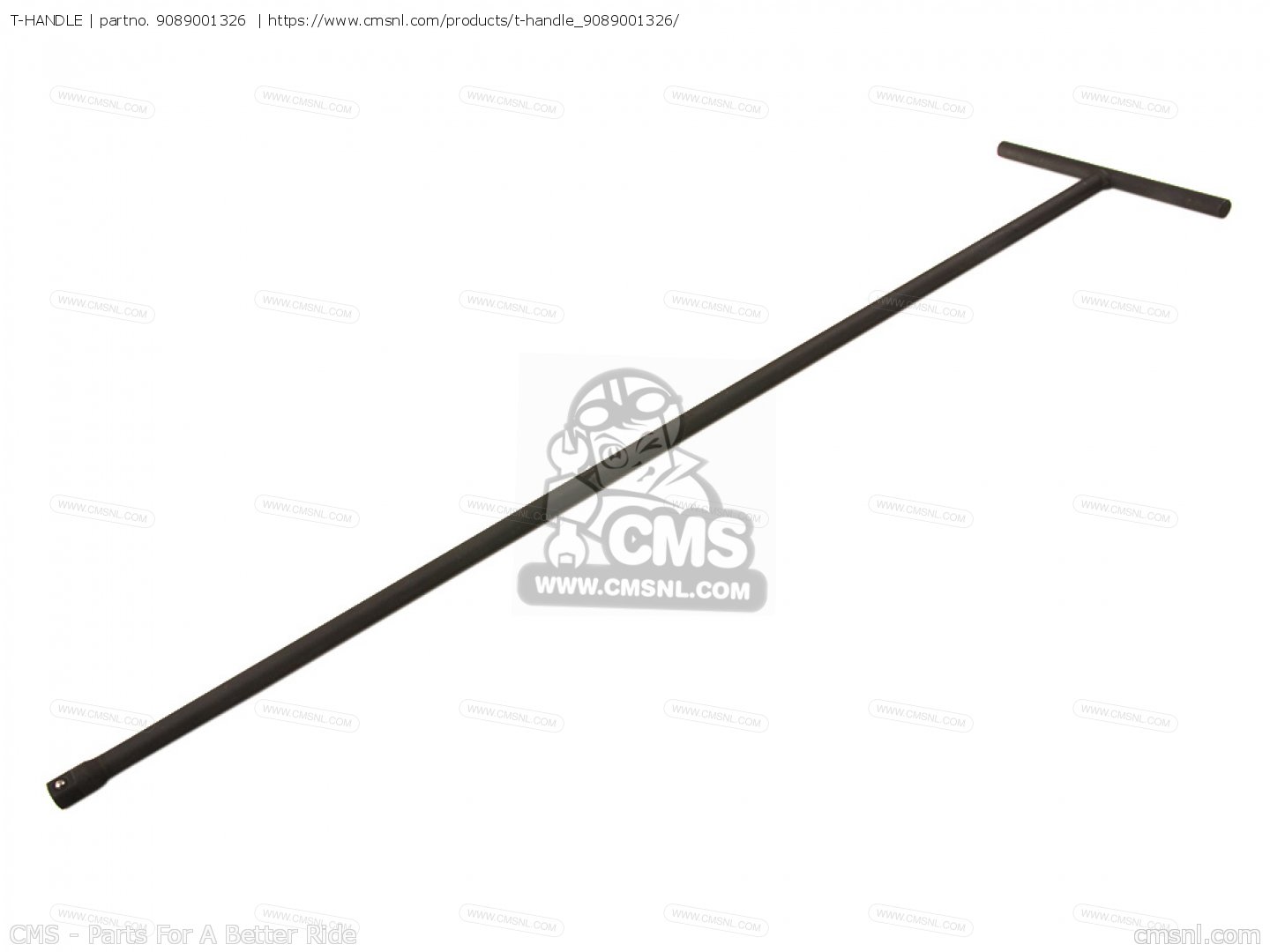 9089001326: T-HANDLE LONG Yamaha - buy the 90890-01326-00 at CMSNL