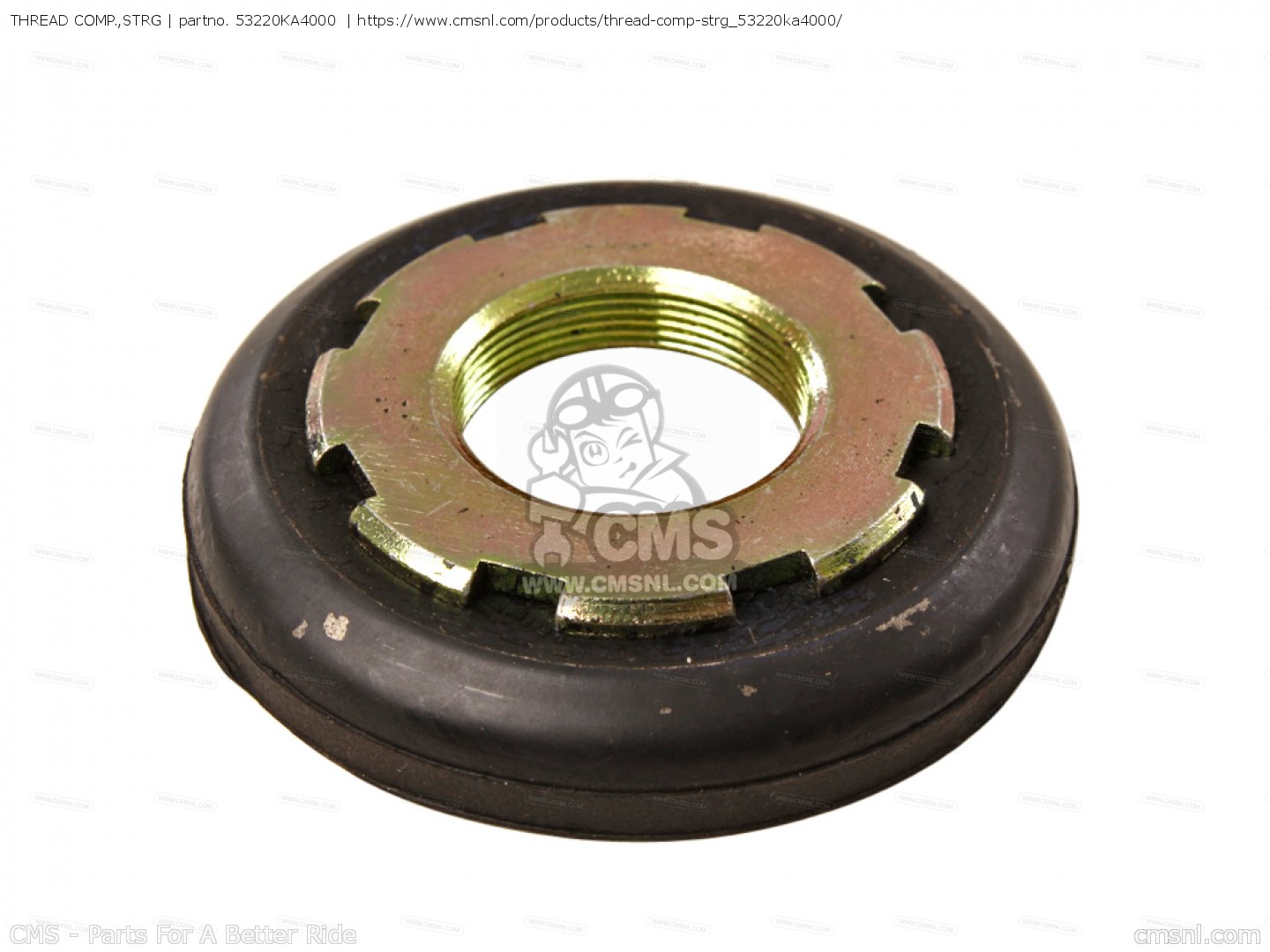 53220KA4000: THREAD COMP.,STRG Honda - buy the 53220-KA4-000 at CMSNL