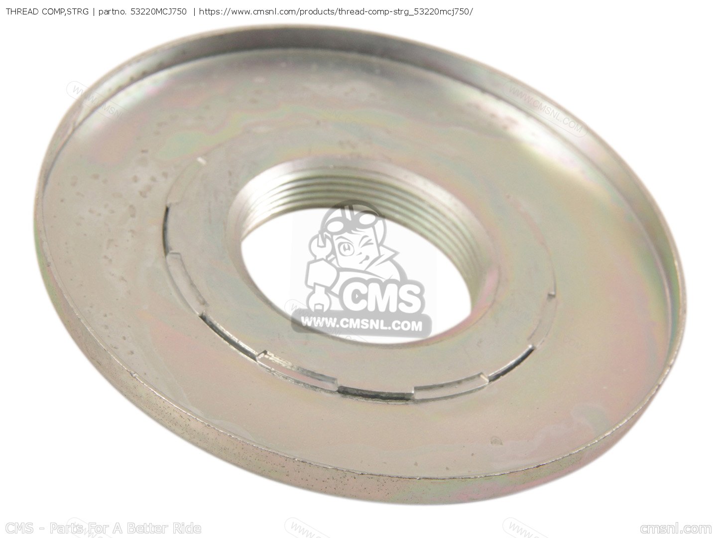 THREAD COMP,STRG for CBR900RR 2002 (2) JAPAN SC50-100 - order at CMSNL