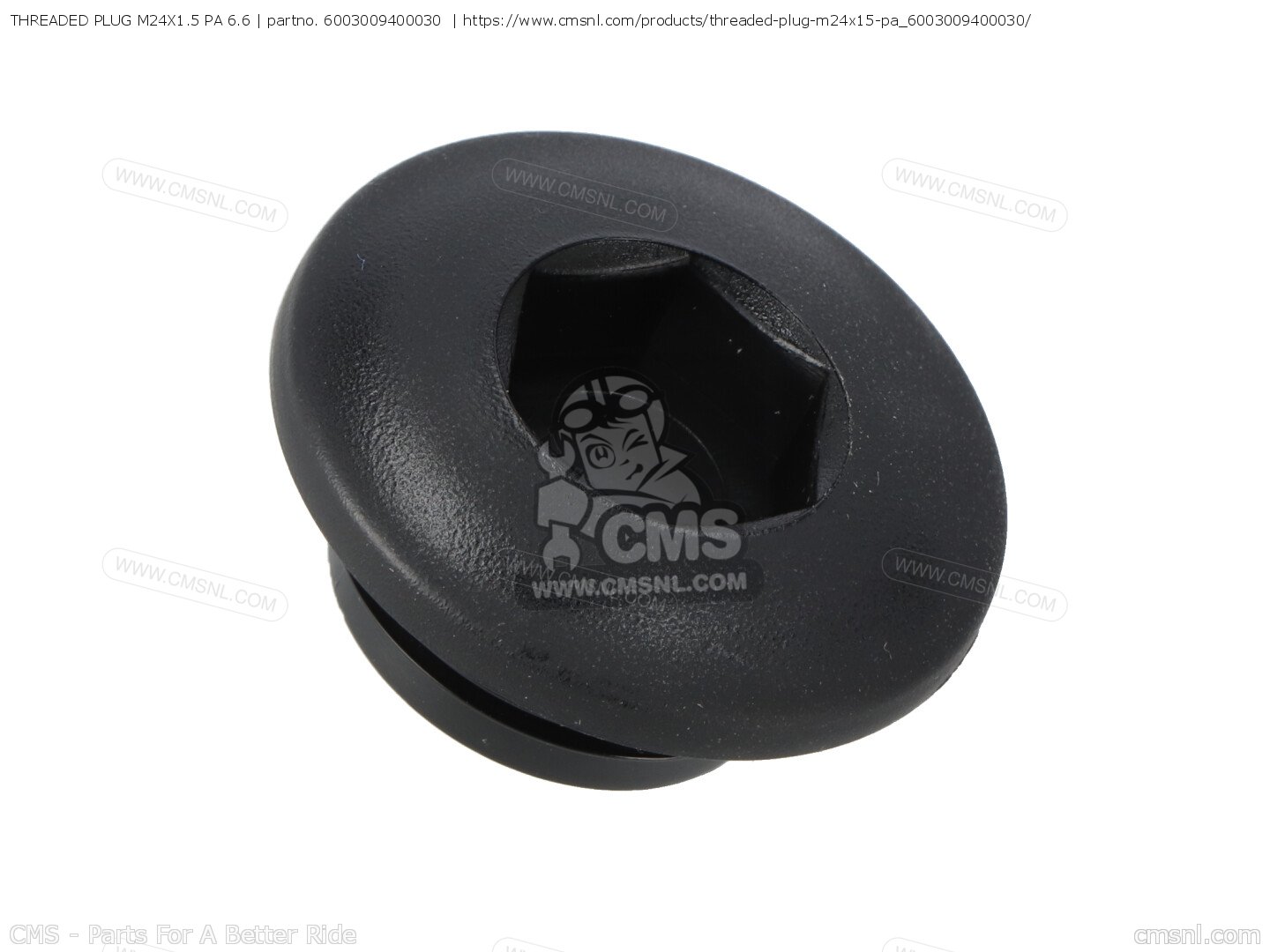 THREADED PLUG M24X1.5 PA 6.6をKTMに - CMSNLで注文