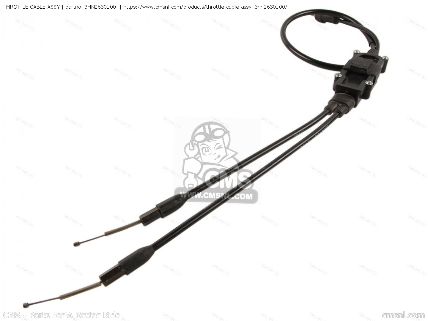 THROTTLE CABLE ASSY for Yamaha - order at CMSNL