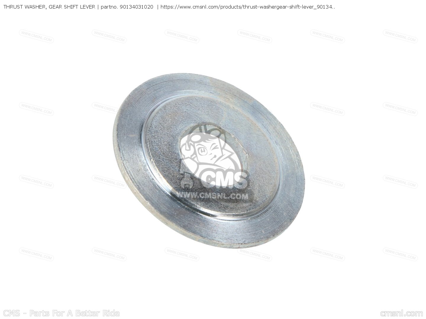 90134031020: THRUST WASHER, GEAR SHIFT LEVER KTM - buy the 90134031020 ...