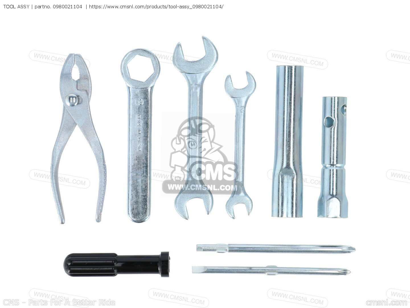 0980021104: TOOL ASSY Suzuki - buy the 09800-21104 at CMSNL