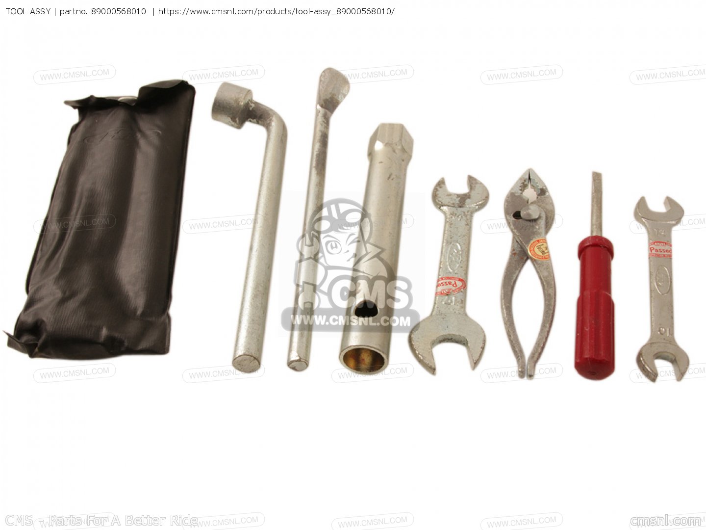 89000568010: Tool Assy Honda - buy the 89000-568-010 at CMSNL