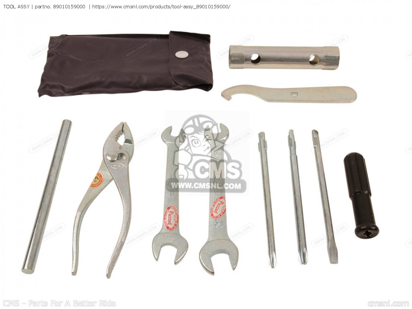 89010159000: TOOL ASSY Honda - buy the 89010-159-000 at CMSNL