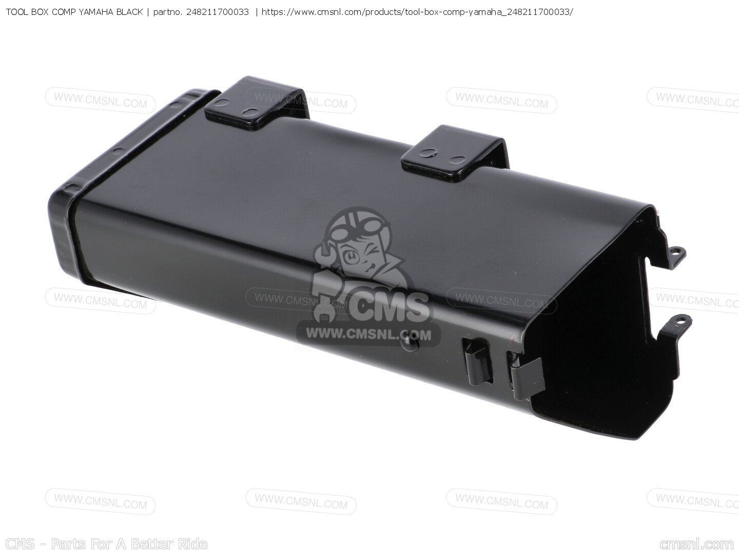TOOL BOX COMP YAMAHA BLACK for Yamaha - order at CMSNL