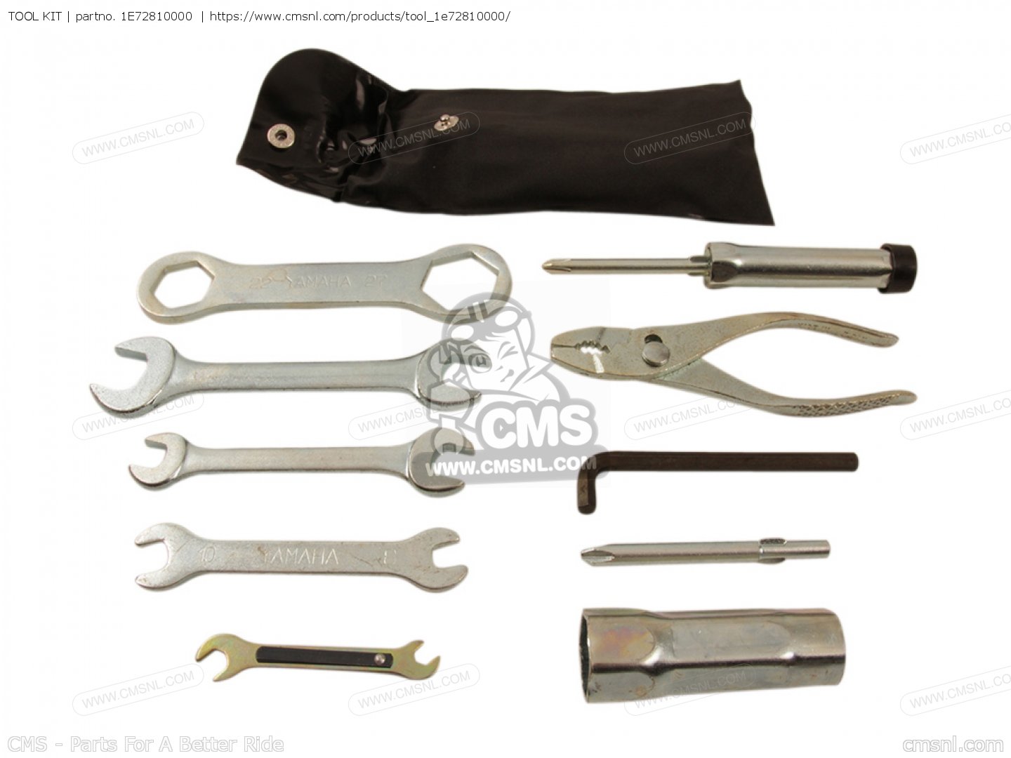 1E72810000: Tool Kit Yamaha - buy the 1E7-28100-00-00 at CMSNL