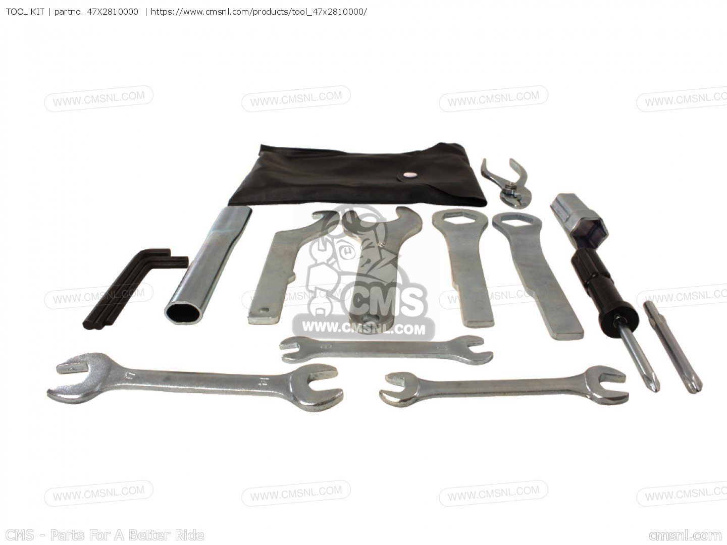 47X2810000: TOOL KIT Yamaha - buy the 47X-28100-00-00 at CMSNL